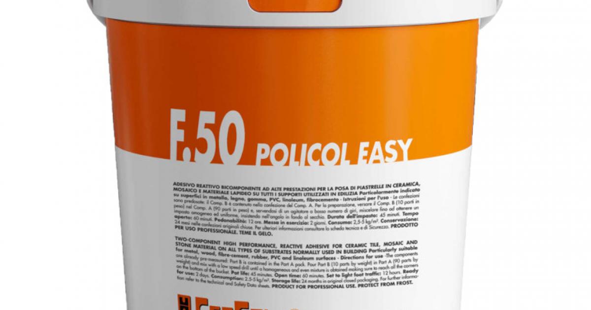 Cercol presenta “F.50 POLICOL EASY”